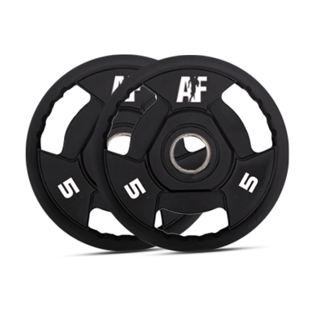 Buy PU Tri-Grip Olympic Plates Online | Athlete Essentials